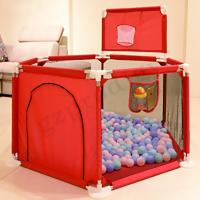 China Foldable Multicolor Portable Baby Playard Fence Oxford Fabric Material for sale