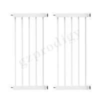 China 11.85 Inch Extendable Baby Gate , Ecofreindly Metal Dog Gate For Stairs for sale