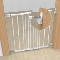 China ABS Metal Extendable Dog Gate For Doorway Practical Adjustable for sale