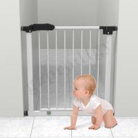 China Height 74cm Multiscene Child Metal Gate , Kitchen Baby Gate For Doorways for sale