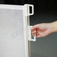 China Removable Extendable Mesh Pet Gate Retractable Extra Wide Multiscene for sale