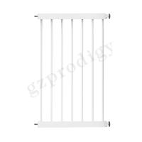 China Multipurpose ABS Extendable Baby Metal Gate Width 17