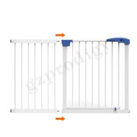 China Multipurpose ABS Extendable Baby Metal Gate Width 17