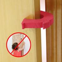 China Childproof Portable Cartoon Door Stopper , Odorless Foam Door Slam Stopper for sale