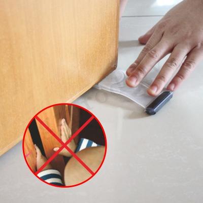 China Nonslip TPR Under Door Wedge , Multipurpose Plastic Door Stopper for sale