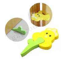 China Soft Sturdy Finger Pinch Guard Door Stopper Childproof Nontoxic for sale