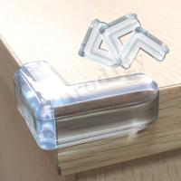 China Transparent PVC Clear Plastic Corner Protectors For Table Installation for sale