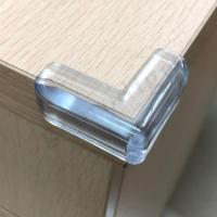 China Transparent PVC Clear Plastic Corner Protectors For Table Installation for sale