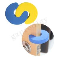 China EVA Nontoxic Prevent Door Shut Up Child Safety Door Stopper For Finger Protection for sale