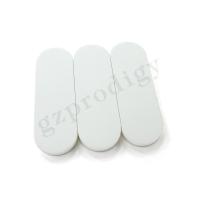 China Prodigy EVA+PU Strip Shape White Quiet And Shock Absorbent Wall Bumper Door Stop for sale