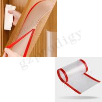 China Transparent PP Door Finger Pinch Guard Protector Nontoxic Durable for sale
