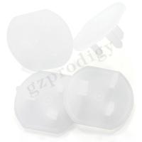 China Removable Electrical Outlet Plug Covers Babyproof Nontoxic Transparent for sale