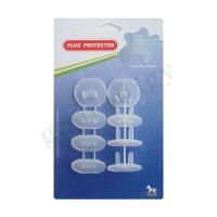 China Removable Electrical Outlet Plug Covers Babyproof Nontoxic Transparent for sale