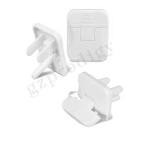China US Universal Plastic Nontoxic Outlet Plug Covers White Protect Kids From Electrical Hazard for sale
