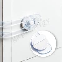 China REACH Transparent Baby Safety Lock Multifunctional For Cabinet Door for sale