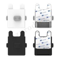 China Heat Resistant Plastic White Adhesive Baby Safety Lock For Home Oven Guard for sale