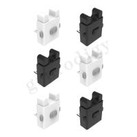 China Heat Resistant Plastic White Adhesive Baby Safety Lock For Home Oven Guard for sale