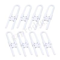 China Prodigy U Shaped Sliding Baby Safety Lock Adjustable Eco Friendly For Cabinet for sale