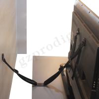 China Adjustable Earthquake Proof Metal and Nylon Useful Anti Tip Furniture Safety Straps for sale