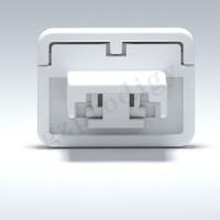 China Sturdy Socket Outlet Plug Covers Practical Multiscene White Color for sale