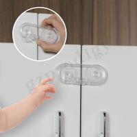 China Practical Multicolor Drawer Safety Locks , Multifunctional Cupboard Safety Latches for sale