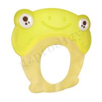 China Nontoxic Multiscene Baby Bath Hat PP TPR Material 26.5x25.7cm 	Baby Shampoo Cap for sale
