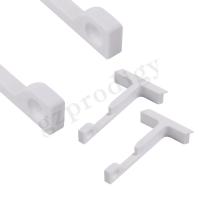 China Nontoxic Sturdy Window Safety Locks , ABS Child Safety Window Locks No Screws for sale