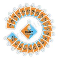 China REACH Durable Car Baby On Board Sticker Multifunctional Nontoxic for sale