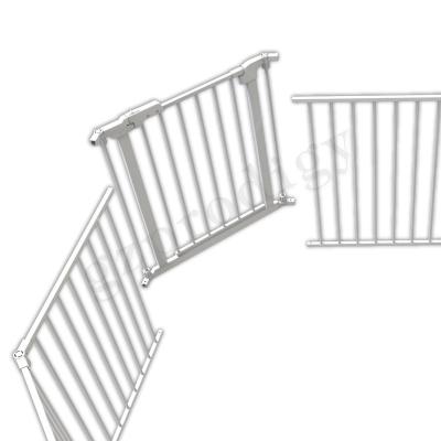 China Indoor Multipurpose  White Durable Metal Foldable Baby Playpen for sale