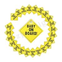 China ISO9001 Waterproof Child On Board Sticker , Odorless Personalised On Board Car Sign for sale