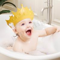 China Waterproof Nontoxic Baby Shower Caps Odorless Protect Ears Eyes for sale