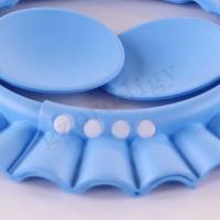 China Adjustable Shampoo Baby Shower Caps Multifunctional EVA Material for sale