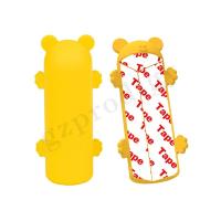 China Adhesive Kids Safety Proof Furniture Bumper Double Sided Tape Food-Graded Silicone Corner Protectors for sale