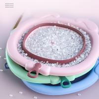 China Cartoon Design Plastic Foldable Save Space Wash bow Wash Basin for sale