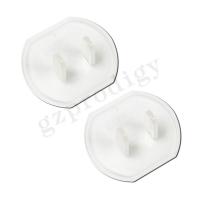 China Power Gear Plastic Outlet Covers Shock Prevention Child Safe Plug Protector Easy Install Outlet Plug Covers for sale