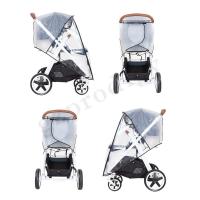 China PVC Stroller Rain Cover Universal Stroller Accessory Baby Travel Weather Shield Windproof Protect From Dust for sale