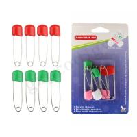 China Durable Carbon Steel Baby Safety Cloth Diaper Pins Compact size for sale