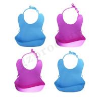 China Waterproof Adjustable Baby Feeding Bibs Eating Anti Dirty Bibs for sale