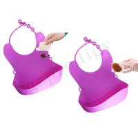China Waterproof Adjustable Baby Feeding Bibs Eating Anti Dirty Bibs for sale