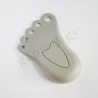China Kids Protector Soft Light Grey  Baby Safety Door Wedge Plastic Door Wedge for sale