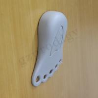China Kids Protector Soft Light Grey  Baby Safety Door Wedge Plastic Door Wedge for sale