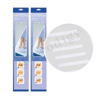 China 20mm X 38cm Bathroom Anti Slip Tape Safety Bathtub Strips Stickers Adhesive For Shower Stairs for sale
