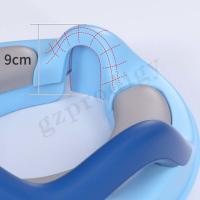 China Sturdy ABS Potty Baby Toilet Training Seat Blue Or Pink Color for sale