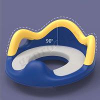 China Sturdy ABS Potty Baby Toilet Training Seat Blue Or Pink Color for sale