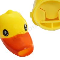 China Cute Duck Shape Plastic Kids Facuet Extender Bathroom Kithcen Use for sale