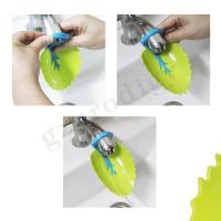 China SEDEX Silicone Kids Faucet Extender Baby Hand Washing Sink Handle Tap Spout Cover for sale