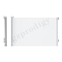 China Double Secure Retractable Baby Gate 55