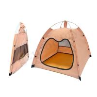 China Small Size Foldable Fabric Cat Travel House Multi Purpose Pet Tent for sale