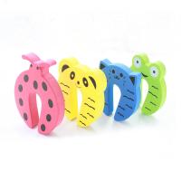 China Antiwear Odorless Child Proof Door Stopper , Nonslip Foam Door Finger Guards for sale