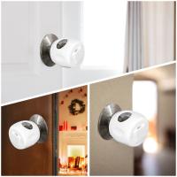 China Prodigy Plastic Baby Safety Lock 62x66mm White Color For Door Handle for sale